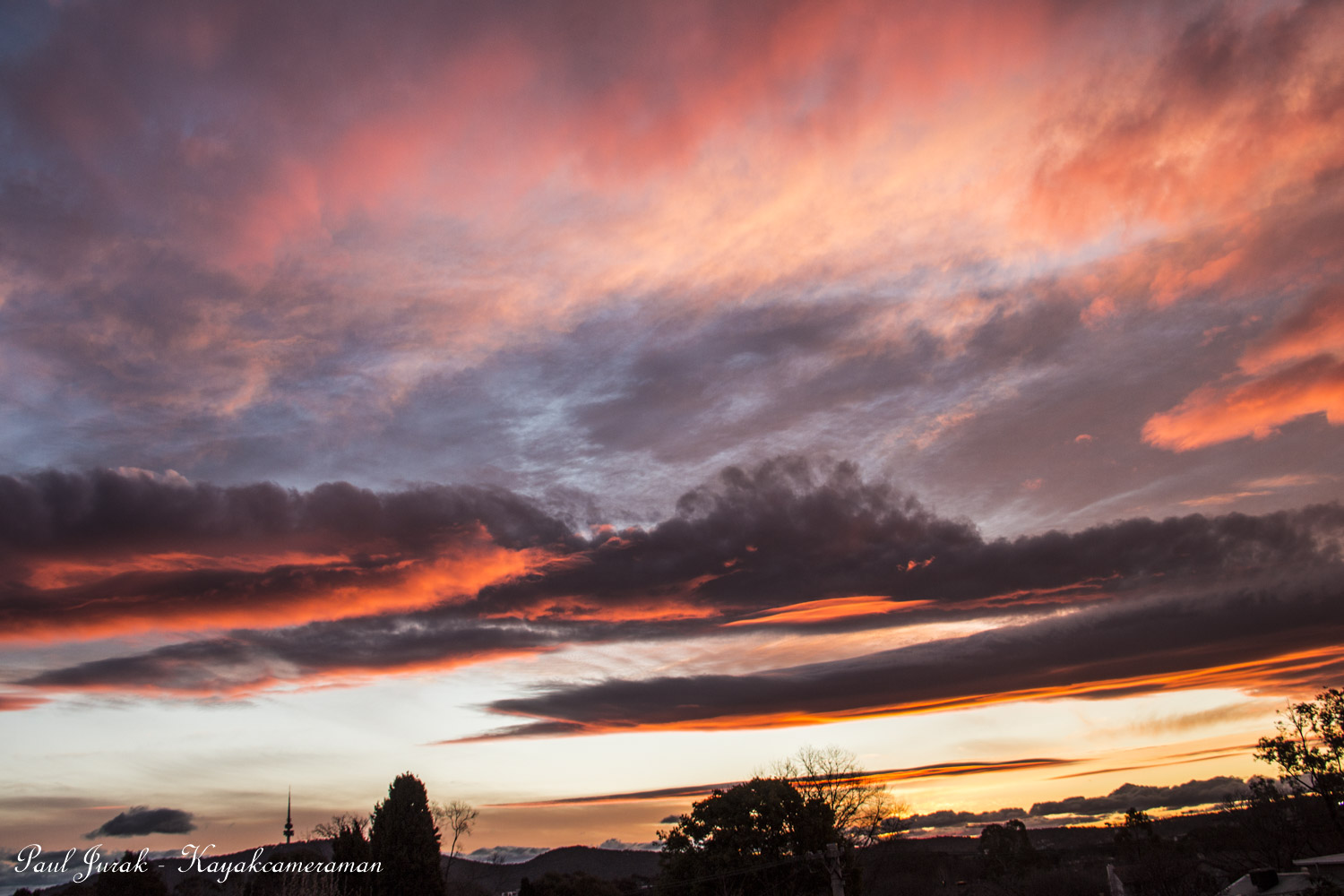 Canberra – Sunset | kayakcameraman